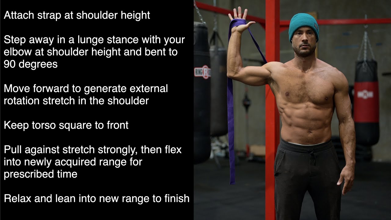 Shoulder External Rotation - Strap - YouTube