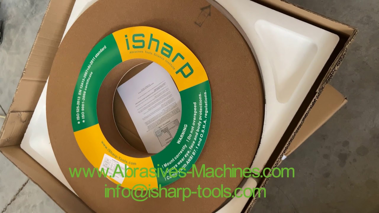 Packaging of the Grinding Wheel - YouTube