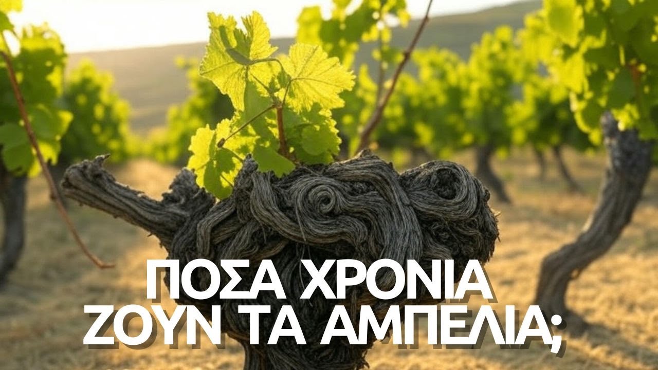 Πόσα Χρόνια Ζει ένα Αμπέλι; Όλα όσα Πρέπει να Ξέρεις! - YouTube