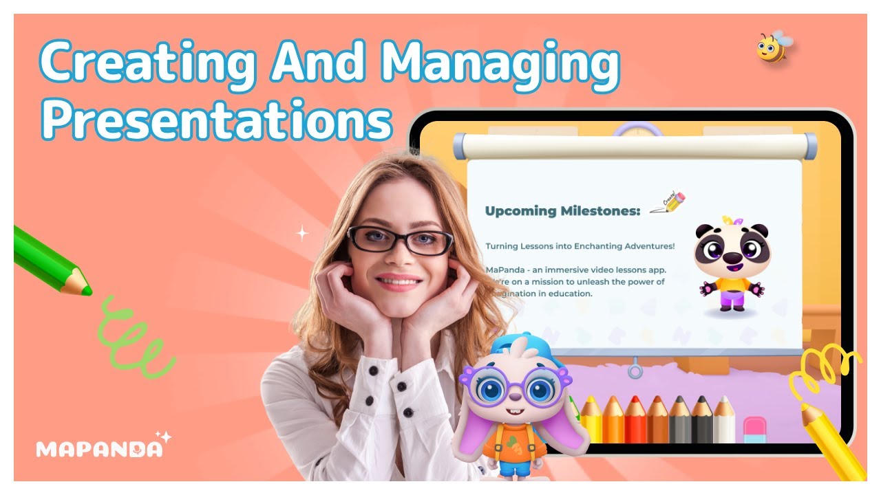 Creating And Managing Presentations in the MaPanda App - YouTube