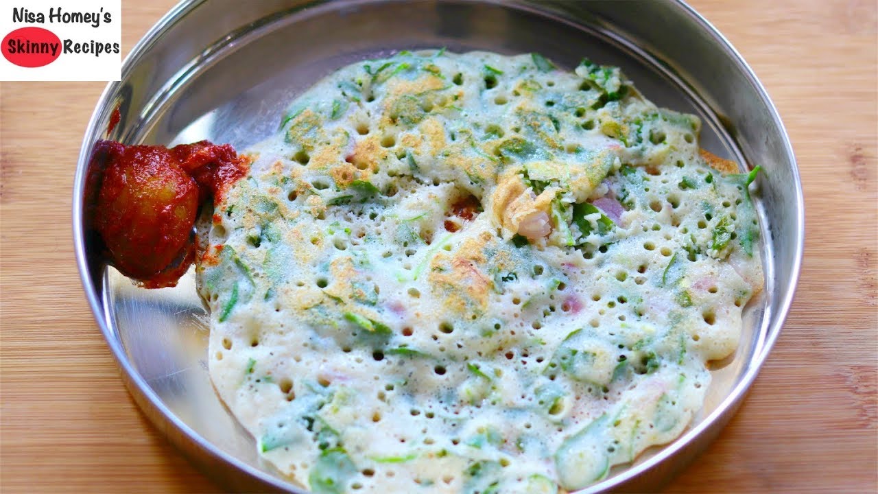 Chama Rice Uthappam - Breakfast Dosa Recipes - Barnyard Millet For ...