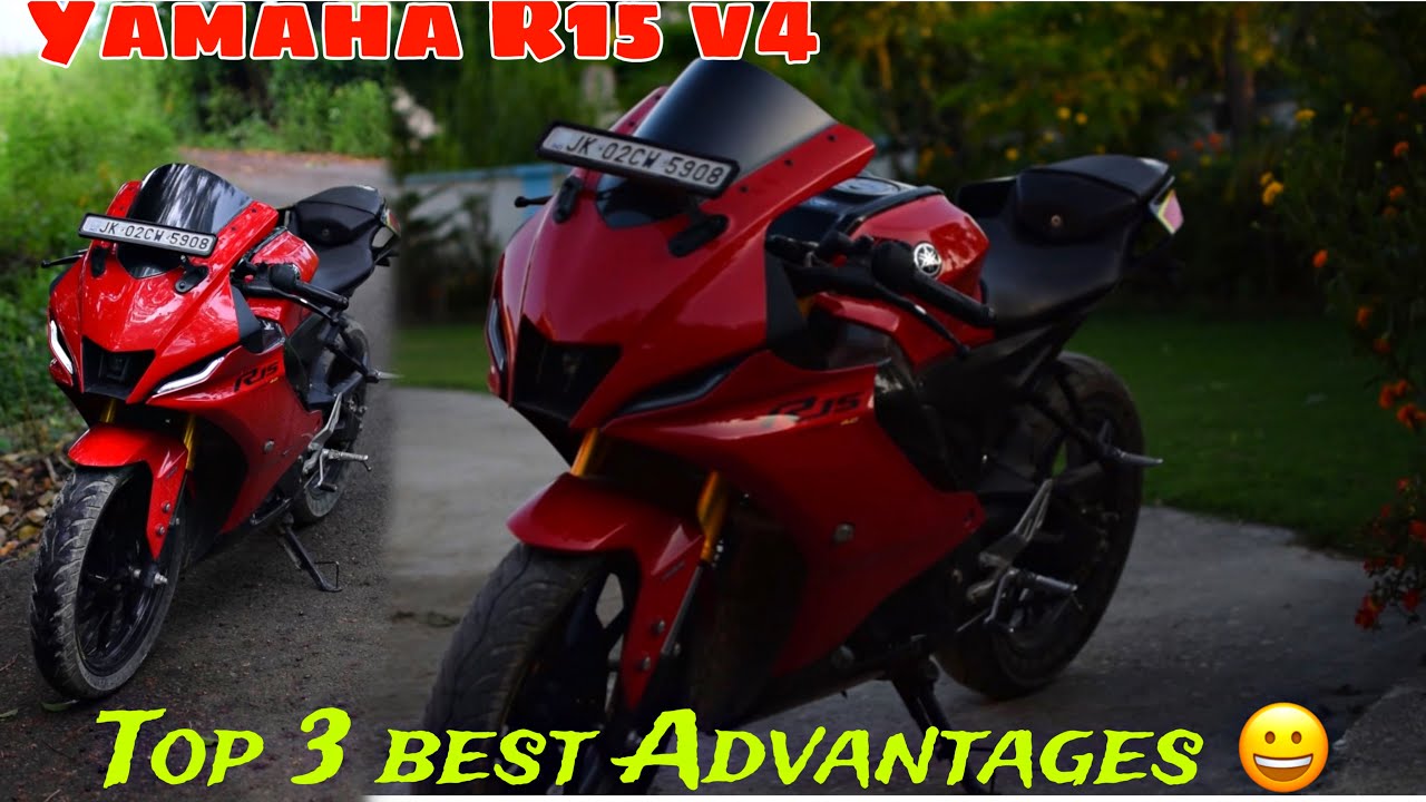 Yamaha R15 v4😍 Best Top 3 Advantages r15 v4 ️ | Best Features R15 v4 ...