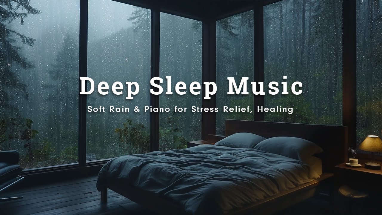 Fall To Sleep and Stress Relief on Rainy Night - Rain Sounds for ...