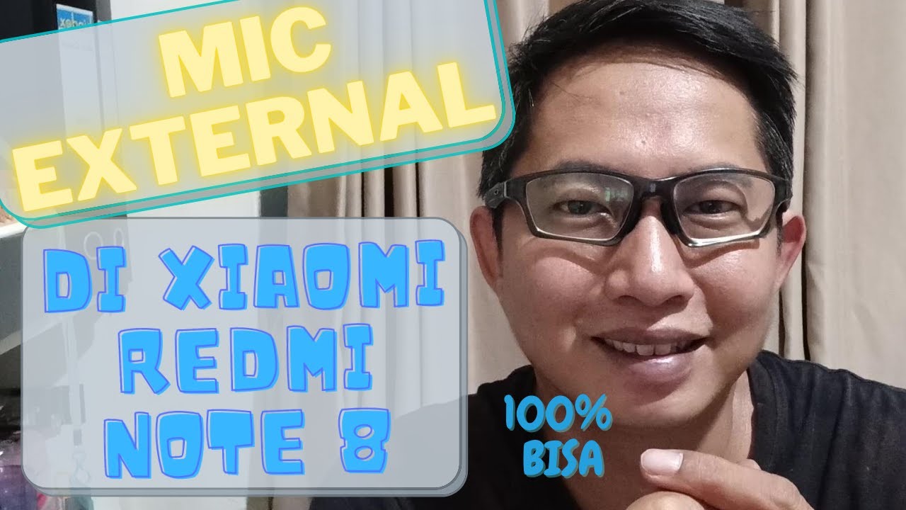 Solusi dan TES Mic Eksternal pada HP XIAOMI REDMI NOTE 8. - YouTube