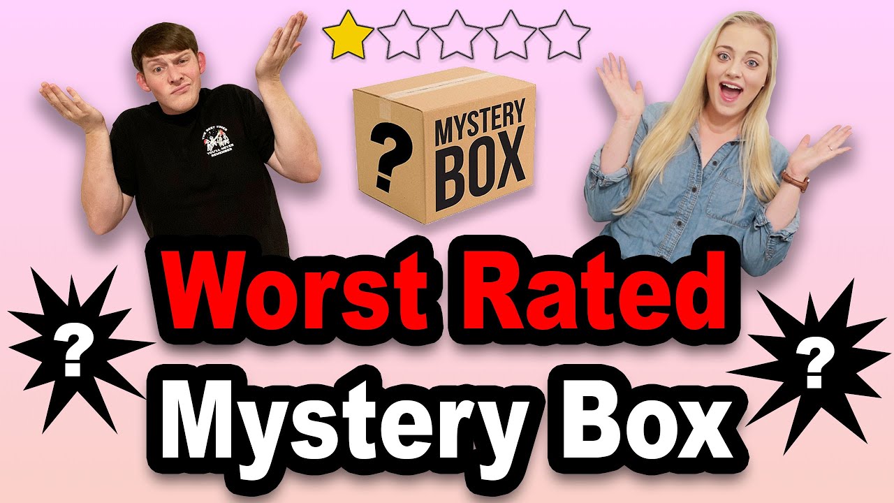 THE WORST RATED MYSTERY BOX ON AMAZON!!! | 20,000 SUBSCRIBER GIVEAWAY ...