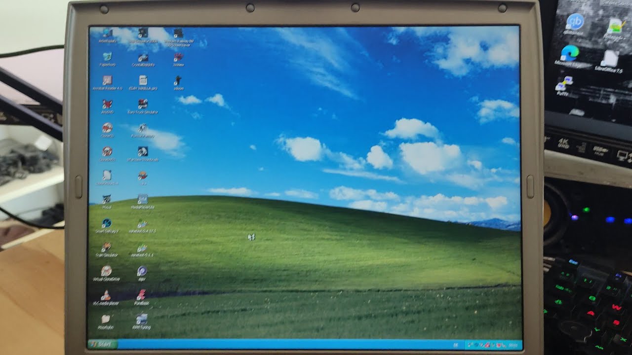 Retro Windows XP Laptop - DELL Latitude D600 #3 - YouTube