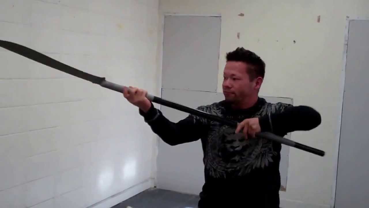 SBC's Newest Creation..The "Modern Elvish Glaive"! - YouTube