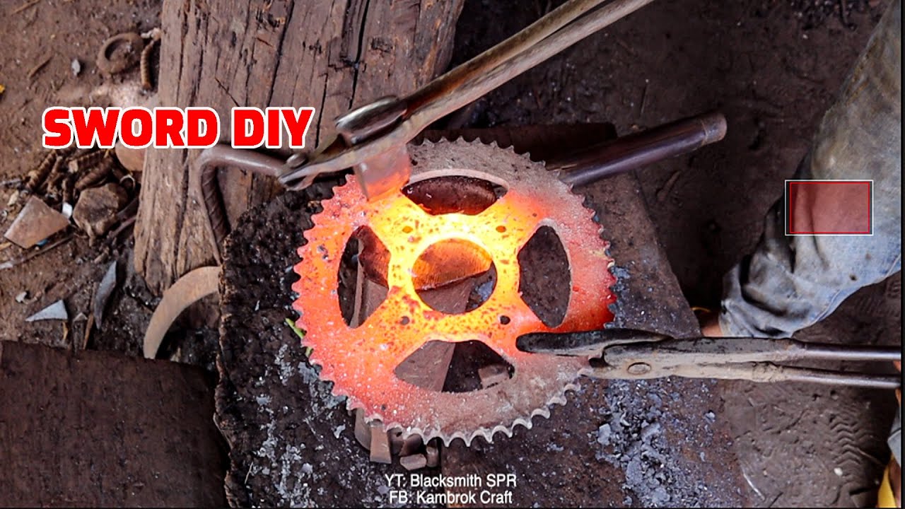 The Best Sword DIY From Sprocket. - YouTube