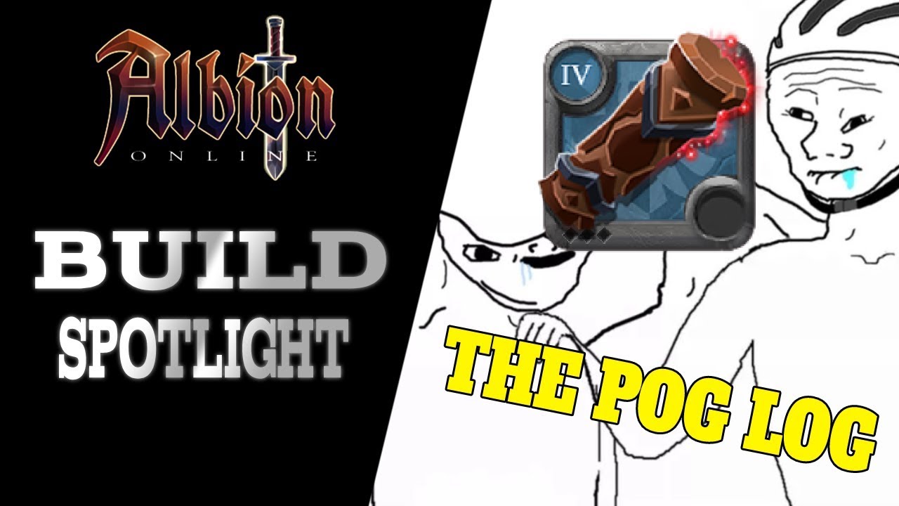 Albion Online | Build Spotlight | The Pog Log - Anti Ganker 1v3 1v4 1v5 ...