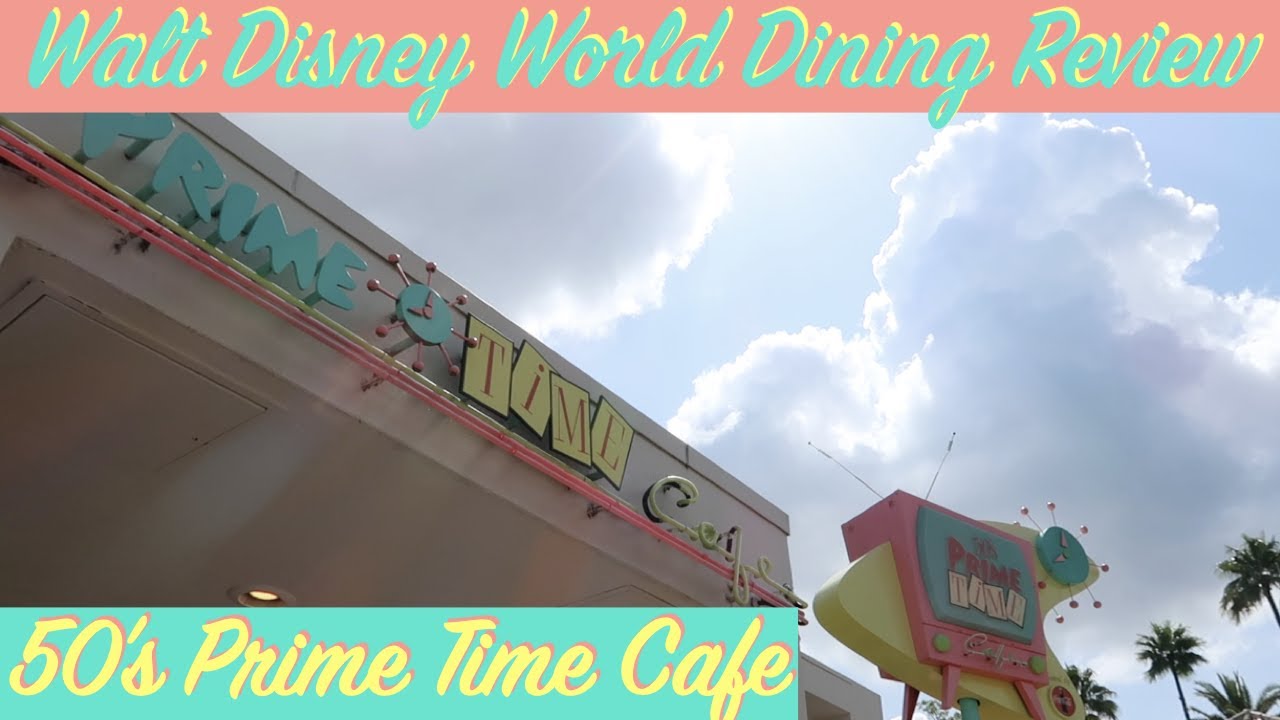 50's Prime Time Café at Disney's Hollywood Studios - YouTube