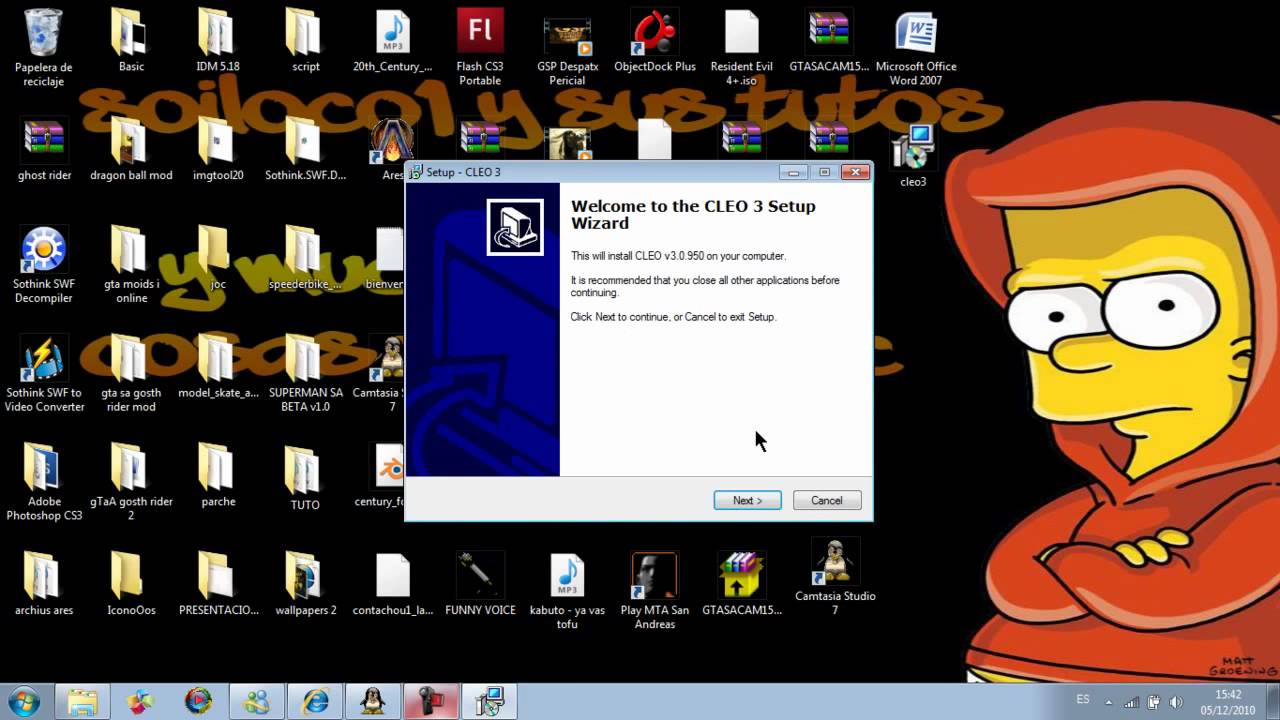 descargar e instalar cleo 3 library - YouTube