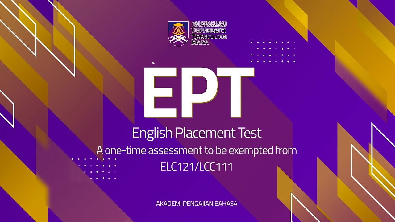 English Placement Test - EPT - YouTube