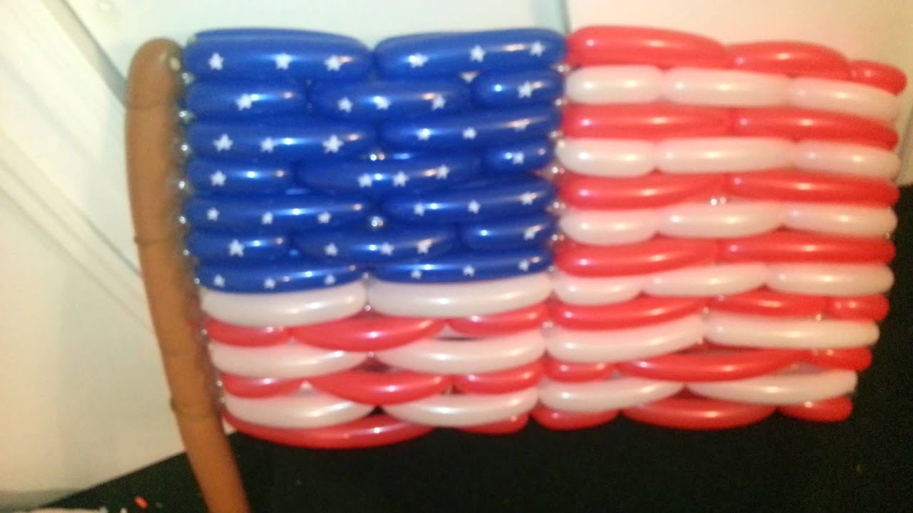 American flag balloon - YouTube