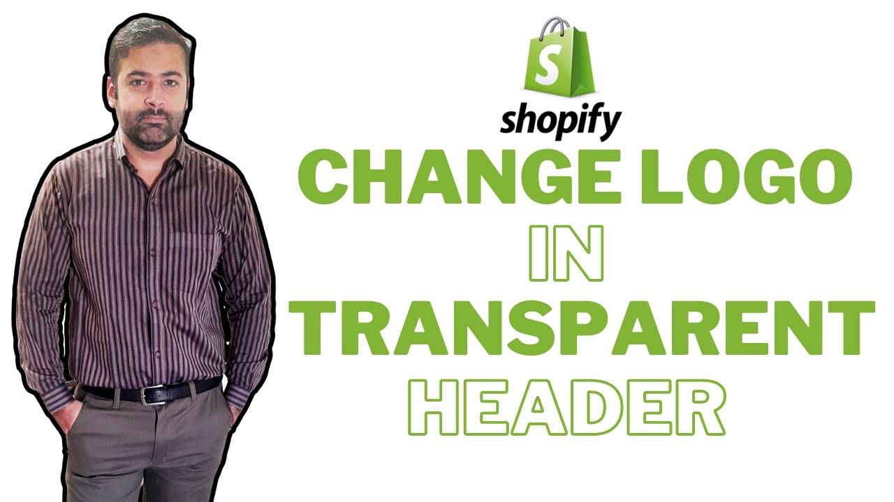 How To Add Logo for Sticky and Transparent Header - [Shopify Dawn Theme ...