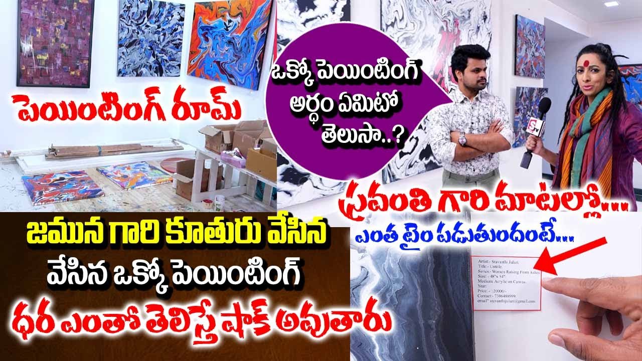 Actress Jamuna Daughter Revealed First Time Her Paintings Cost Time And ...