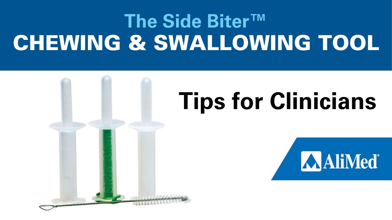 The Side Biter™ Chewing & Swallowing Tool: Tips for Clinicians - YouTube