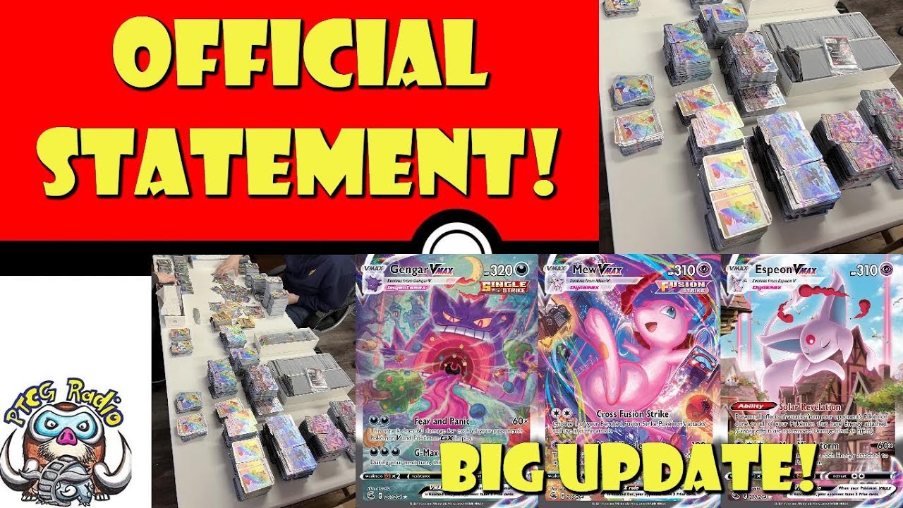 Big Update on Biggest Pokémon TCG Theft! Official Statement! (Pokemon ...