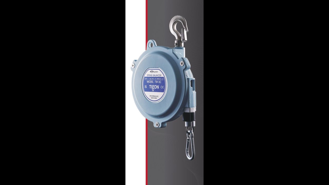 product introduction for C type Spring Balancer TW 3C,5C,6.5C - YouTube