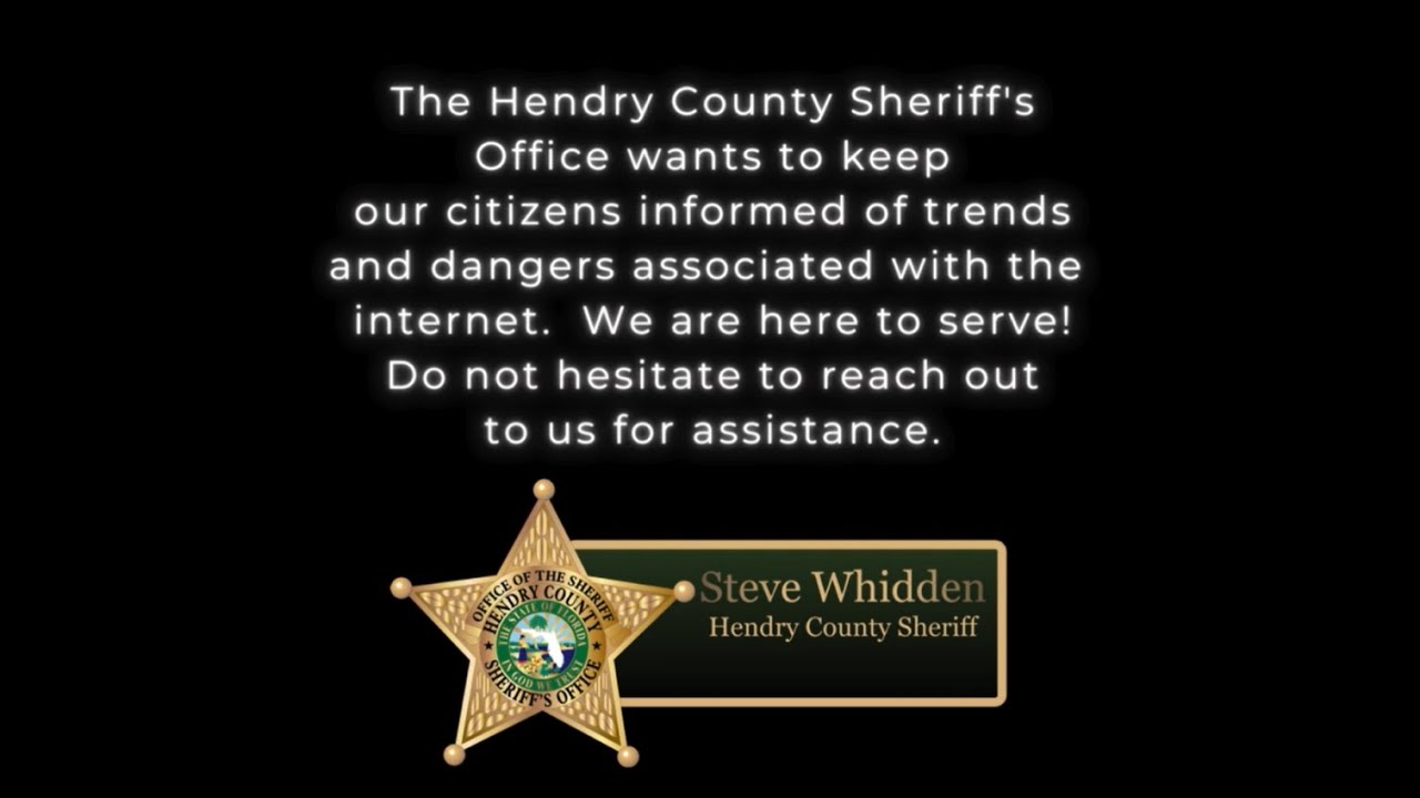 Hendry County Sheriff's Office - Sextortion PSA - YouTube