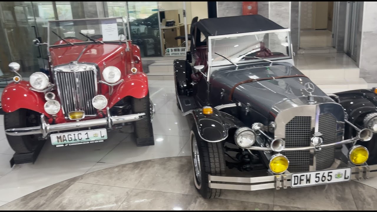 Classic MG vs Mercedes Benz 2 - YouTube