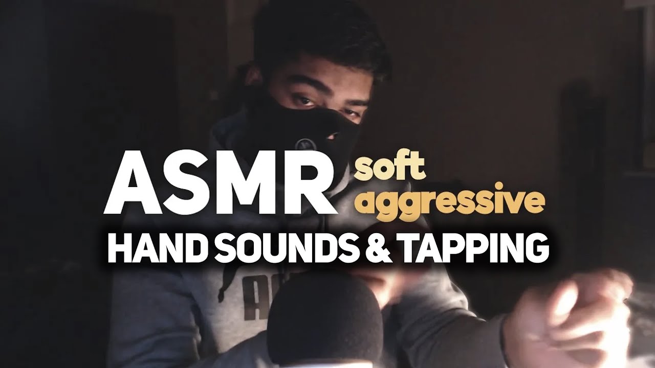 ASMR Soft & Aggressive Tapping & Hand Sounds (Fluttering, Knuckle ...