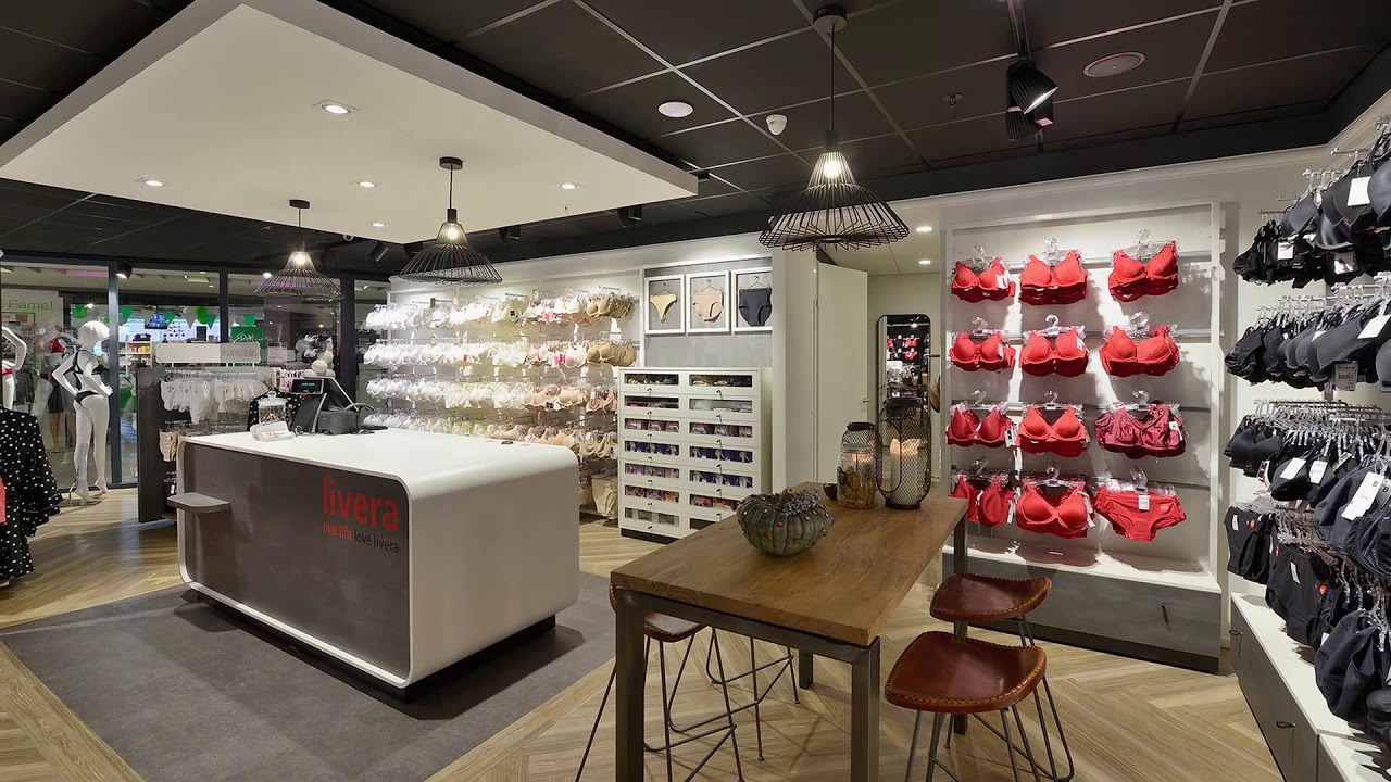 Winkelinrichting lingeriewinkel Livera, Asten door WSB-Interieurbouw ...