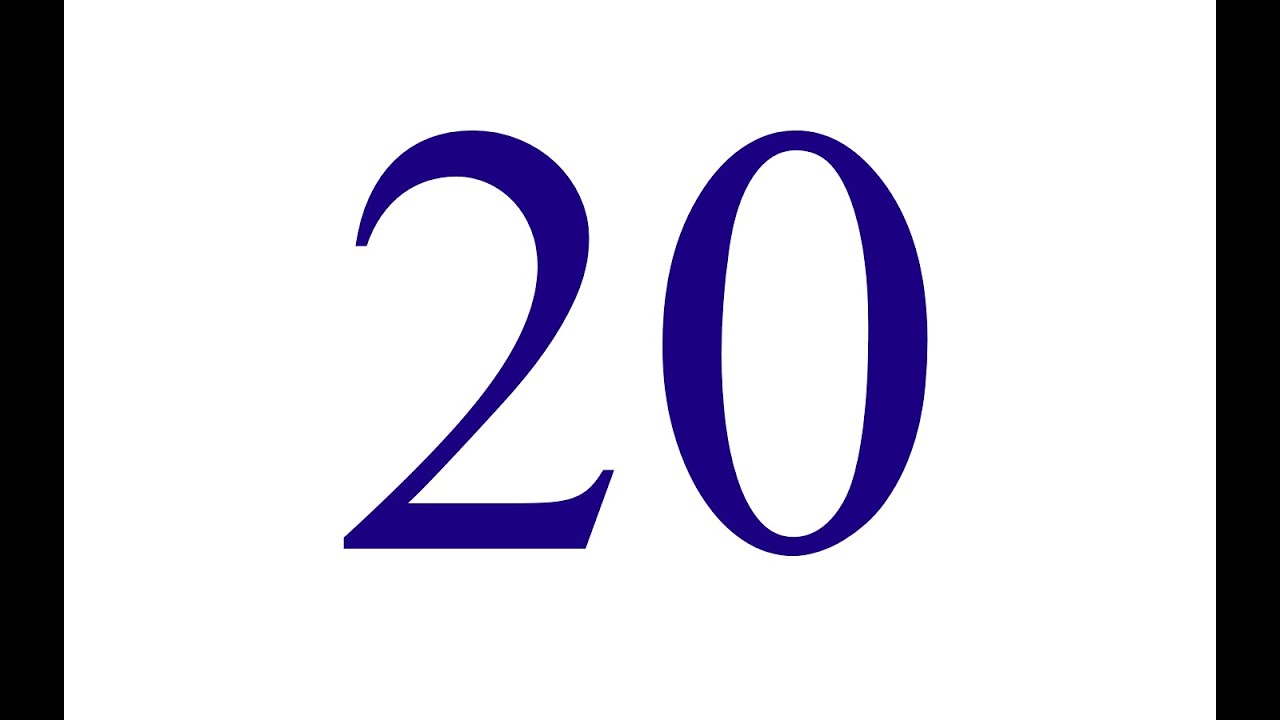 20 Seconds Countdown Timer - YouTube