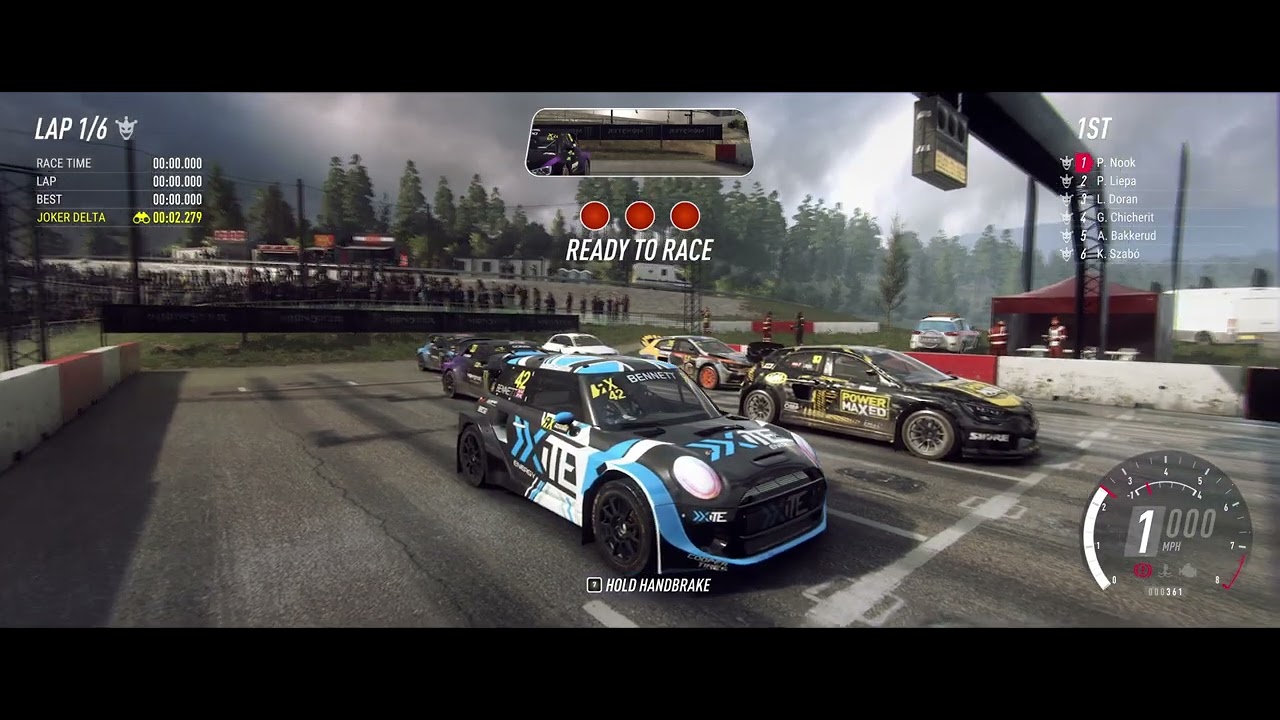 Mini Cooper SX1 DiRT Rally 2.0 - Hell Norway - Semi-final, Final stage ...