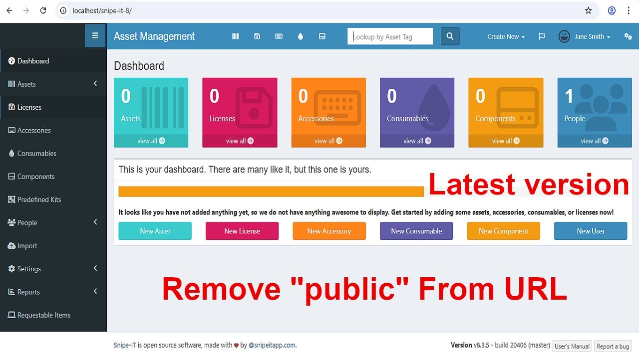 (02) How to Remove “public” from URL in Snipe-IT | Fix URL Issue in Laravel (Step-by-Step Guide ...