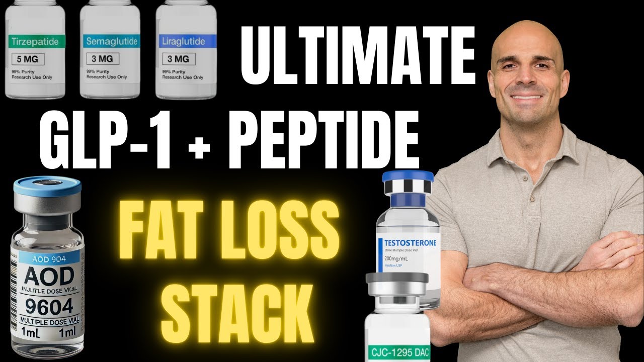 The ULTIMATE Peptide Stack For Fat Loss & Metabolic Flexibility! | Dr ...