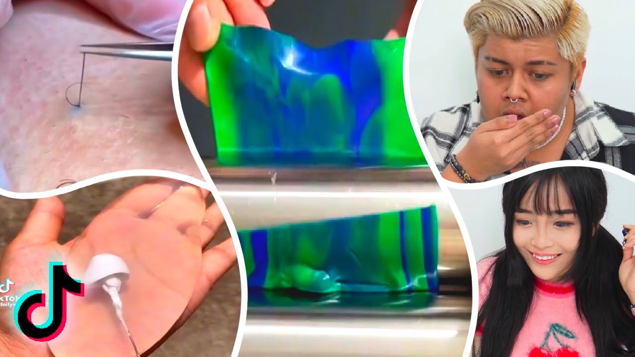 CAN'T STOP WATCHING? | HI OK REACTS TO SATISFYING TIKTOKS - YouTube