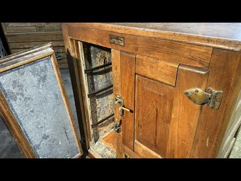 Ep.161 I Found This OLD Antique Ice Box Refrigerator and Tried to Restore it