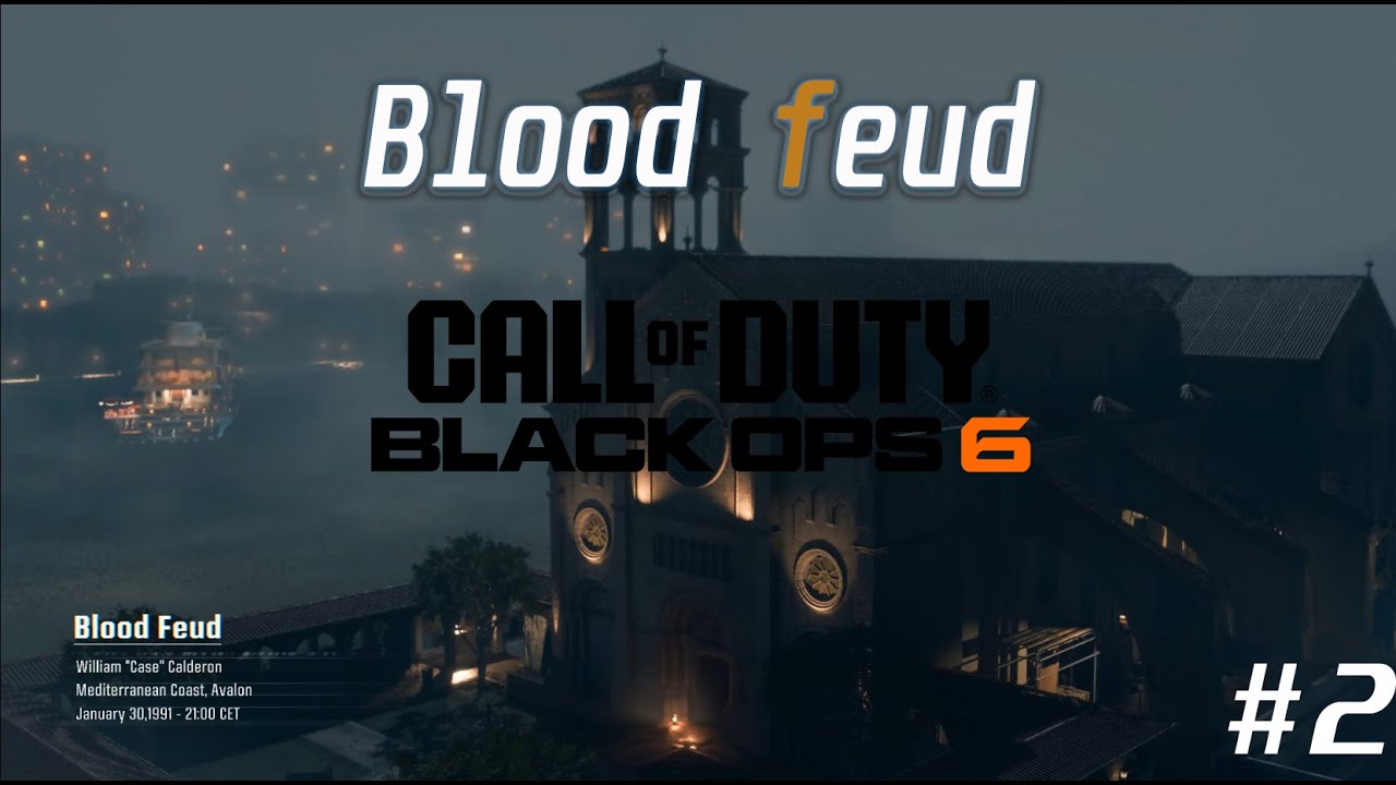 Call of Duty Black Ops 6 – 2nd Mission: Blood Feud | Pure Gameplay (No ...