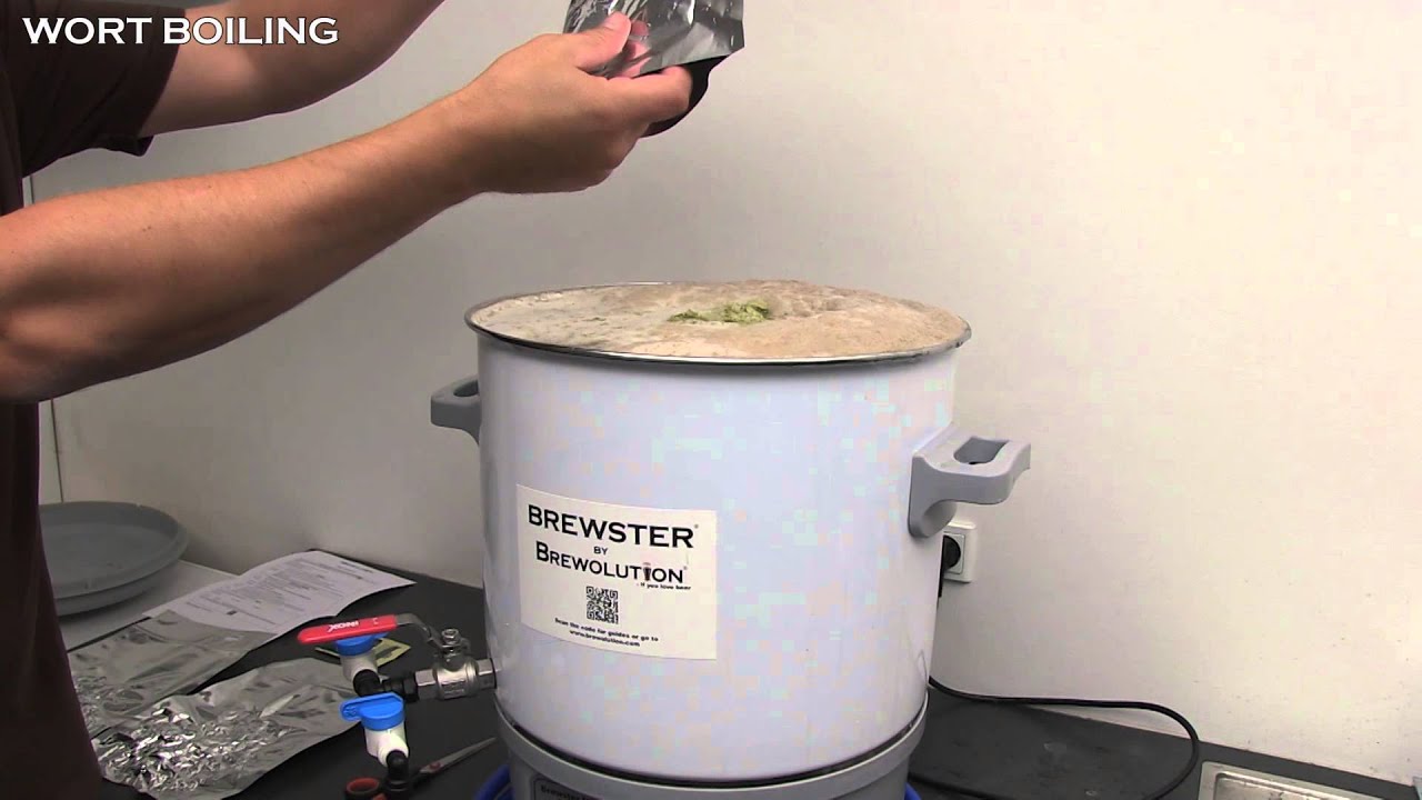 UK 07 BREWSTER NG Wort Boiling - YouTube