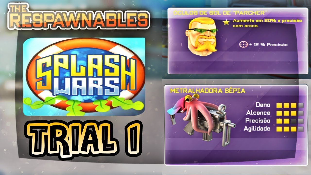 TRIAL 1 SPLASH WARS - RESPAWNABLES - YouTube