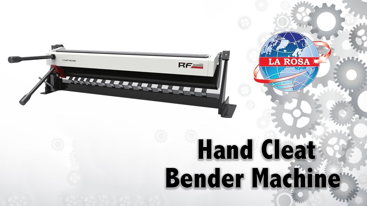 Hand Cleat Bender Machine - CCB 750S - YouTube