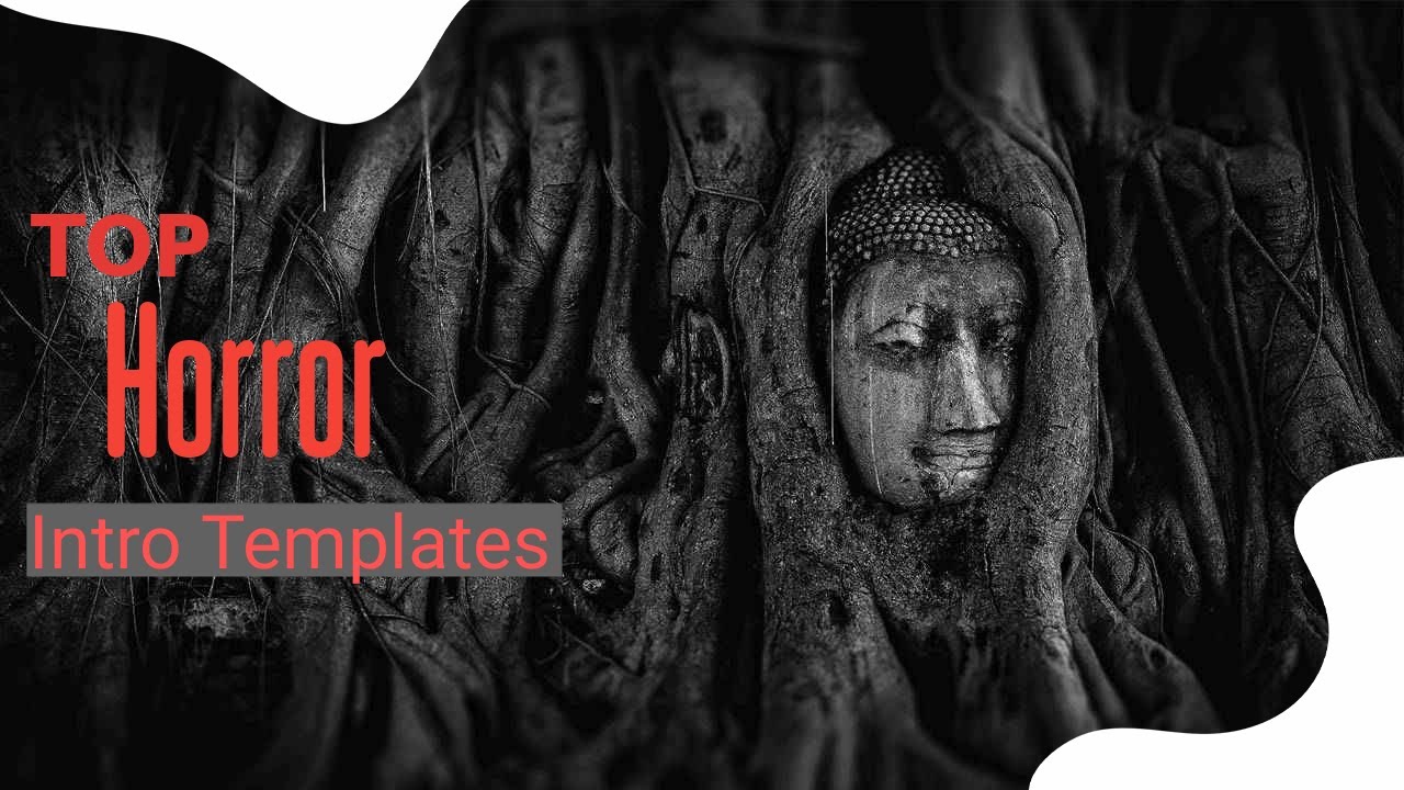 Top Amazing HORROR Intro Logo After Effect Templates 2022 Without ...