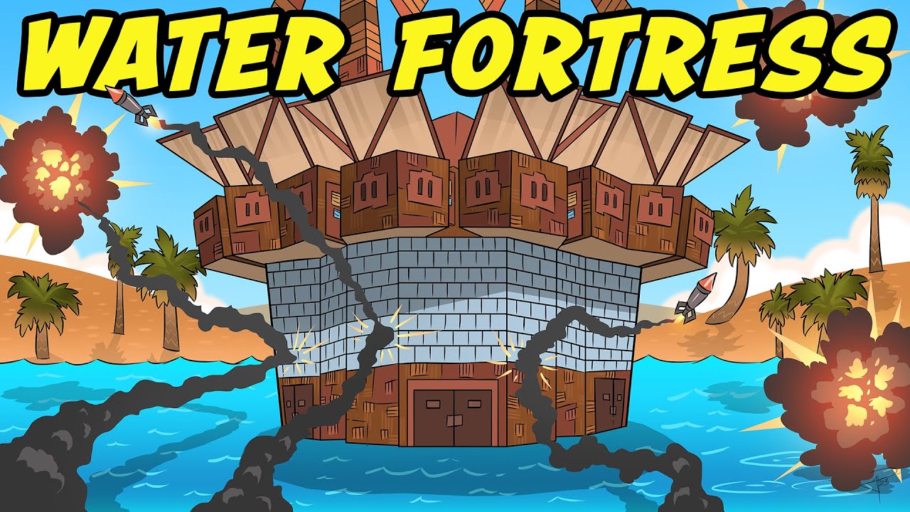 Living in an UNRAIDABLE BASE in Rust - YouTube