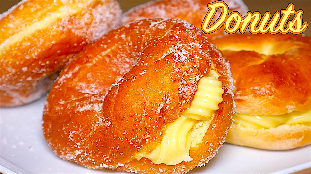 Ciambelle Sofficissime Fritte e Al Forno SENZA LATTE - No-Milk Baked ...