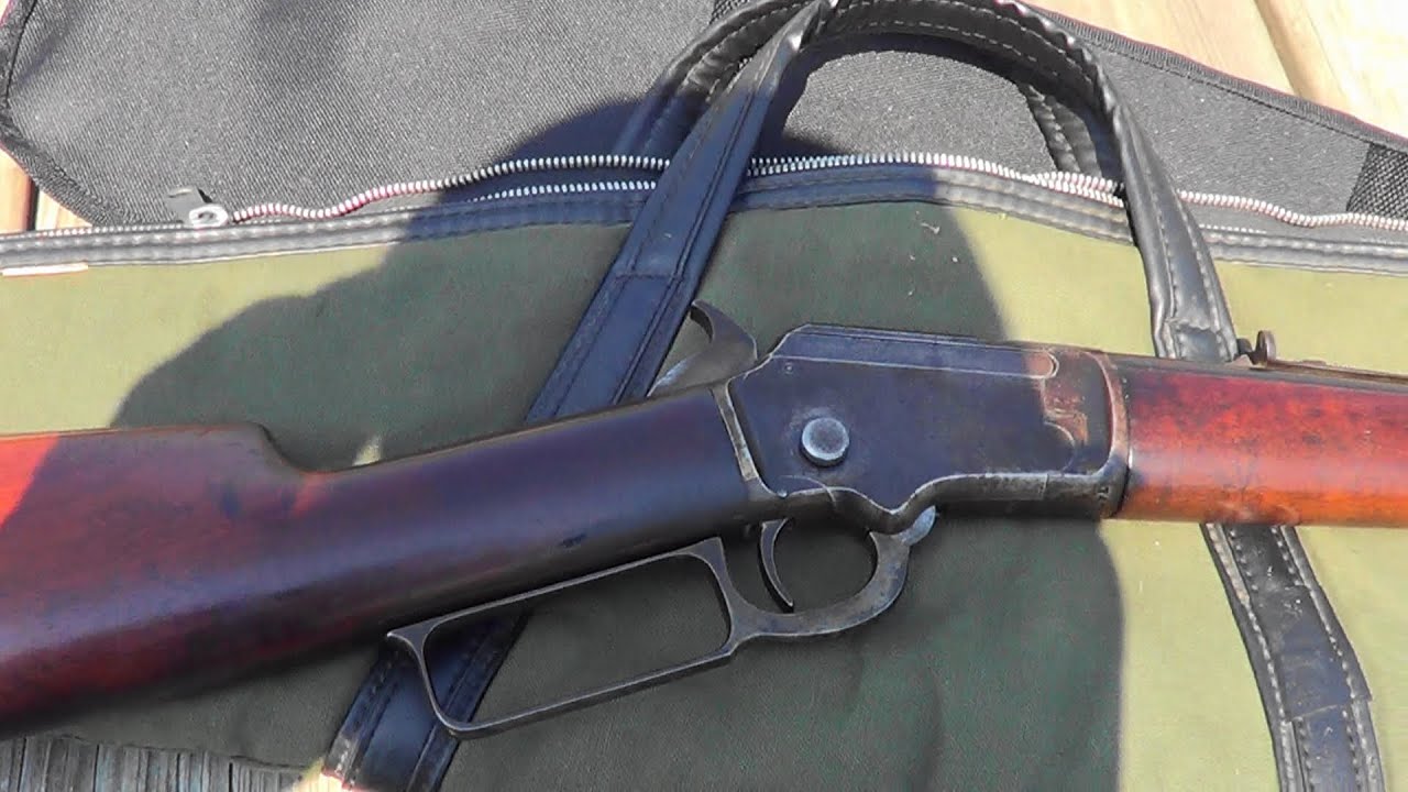 Marlin Model 1892 Lever Action Rifle Made 1906 - YouTube