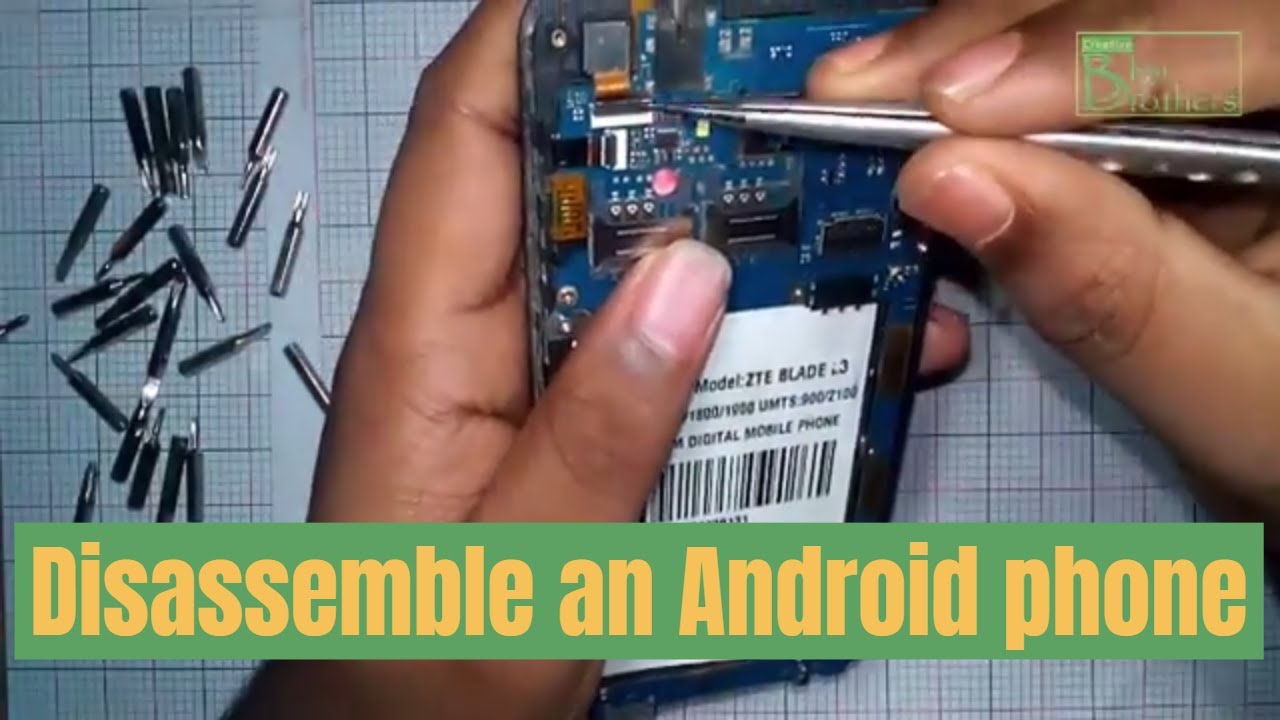 How to Disassemble Android phone | Take Apart | Teardown - YouTube