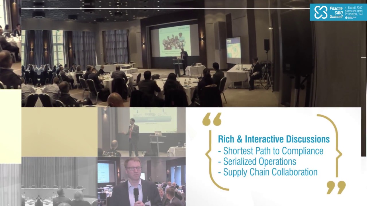 Pharma CMO Summit Princeton April 4-5, 2017 - YouTube