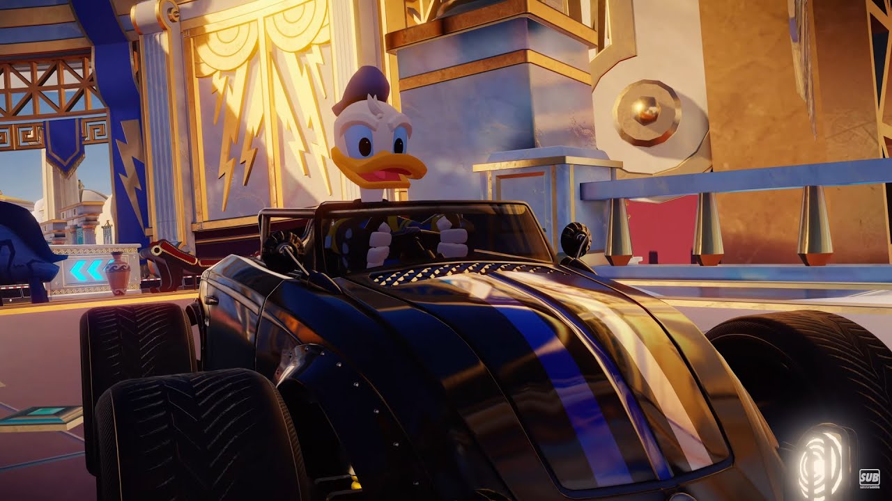 Racing with DONALD DUCK in Disney Speedstorm (PS5 4K Graphics) - YouTube