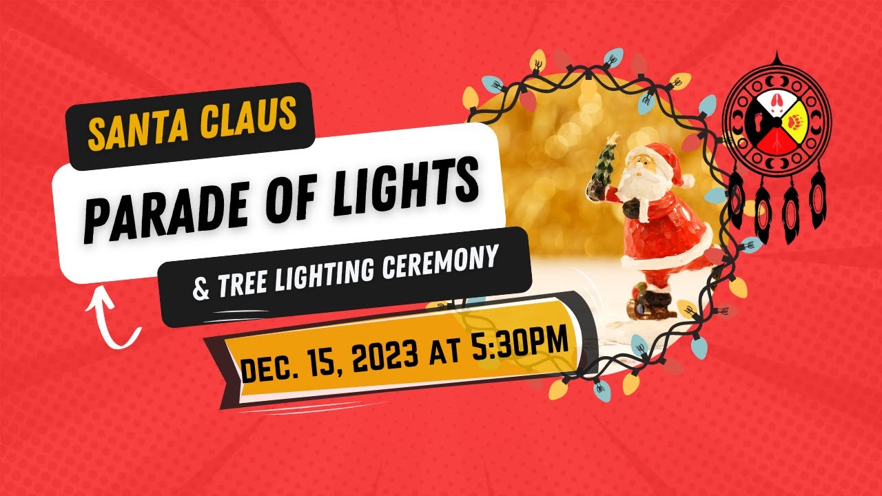 Santa Claus Parade of Lights and Christmas Tree Lighting - YouTube