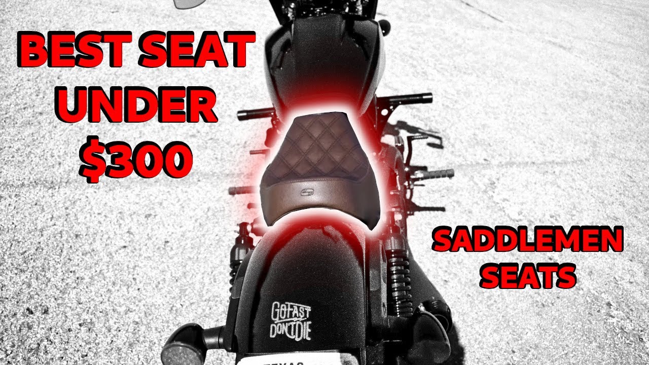 Should you buy a Saddlemen seat for your motorcycle? - YouTube