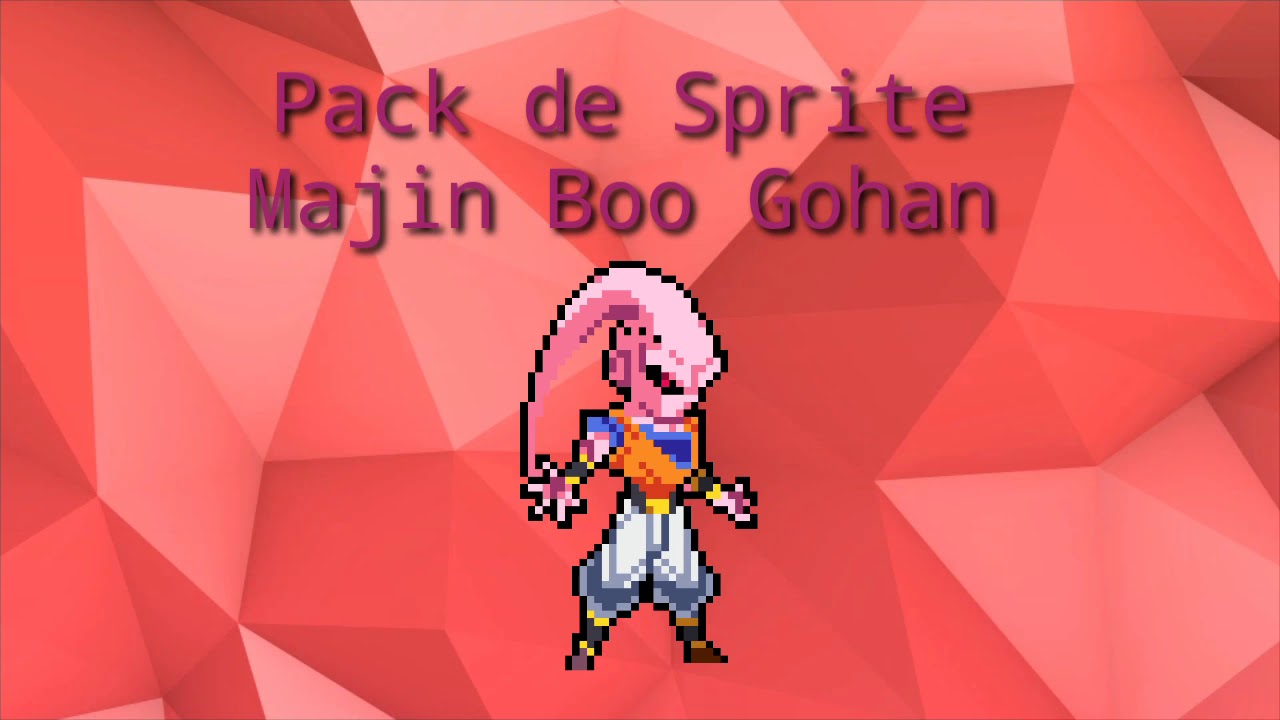 Pack de Sprite Majin Boo Gohan - YouTube