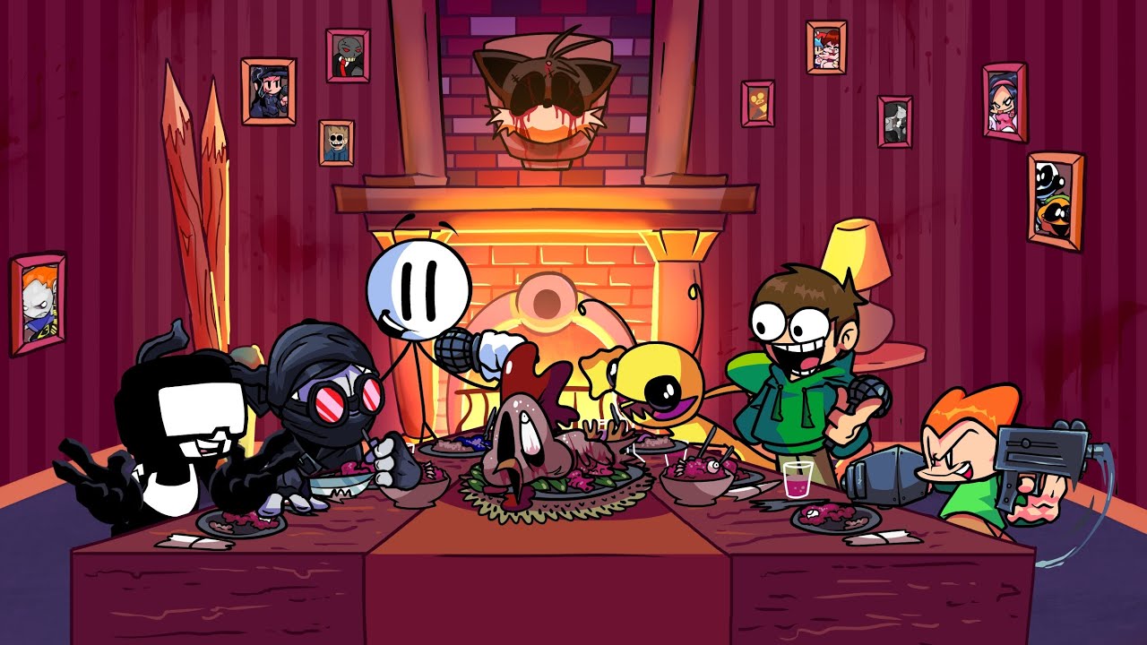 Newgrounds Feast - God Feast but Newgrounds Characters sings it - YouTube