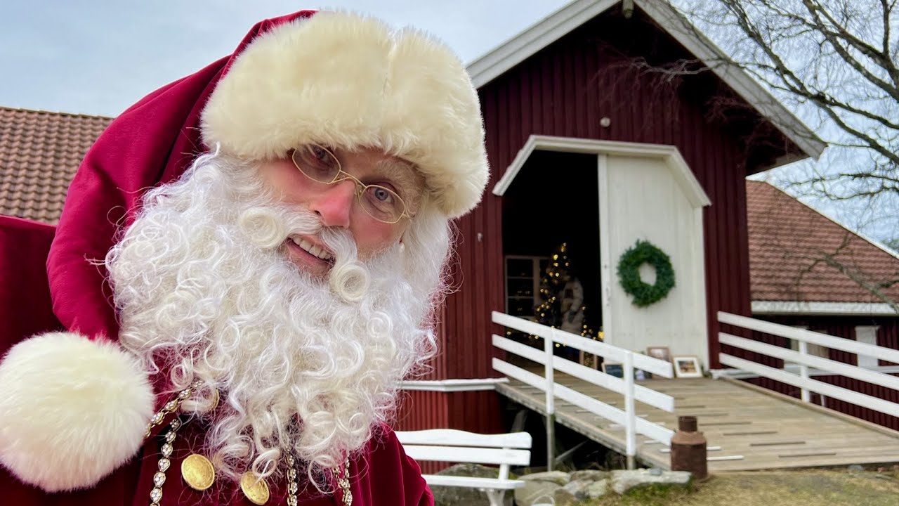 Julenissen på Julemarked i Svinndal - YouTube