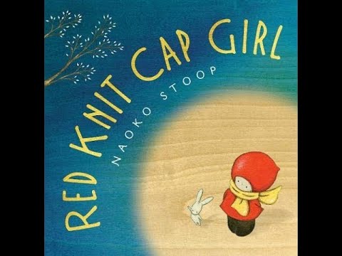 Red Knit Cap Girl Preschool Learning Video Kindergarten Picture Book ...