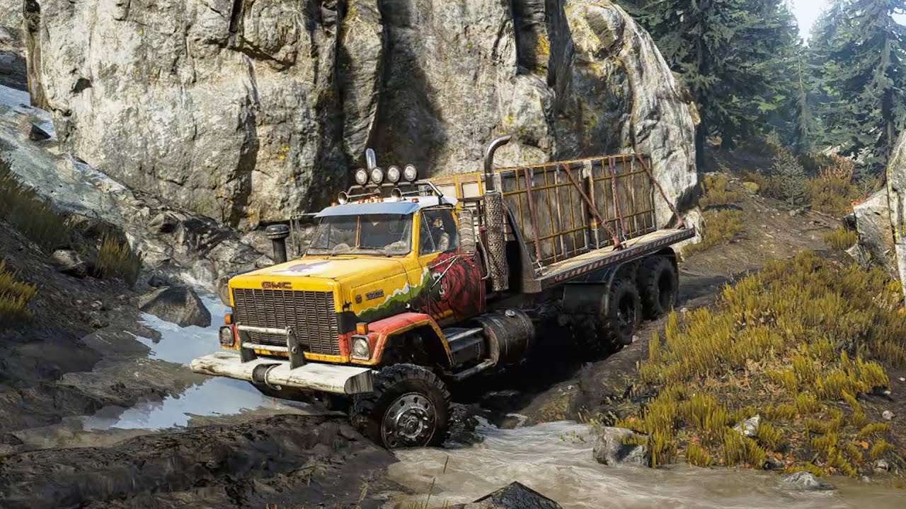 Snow Runner | Road Block | GMC - YouTube